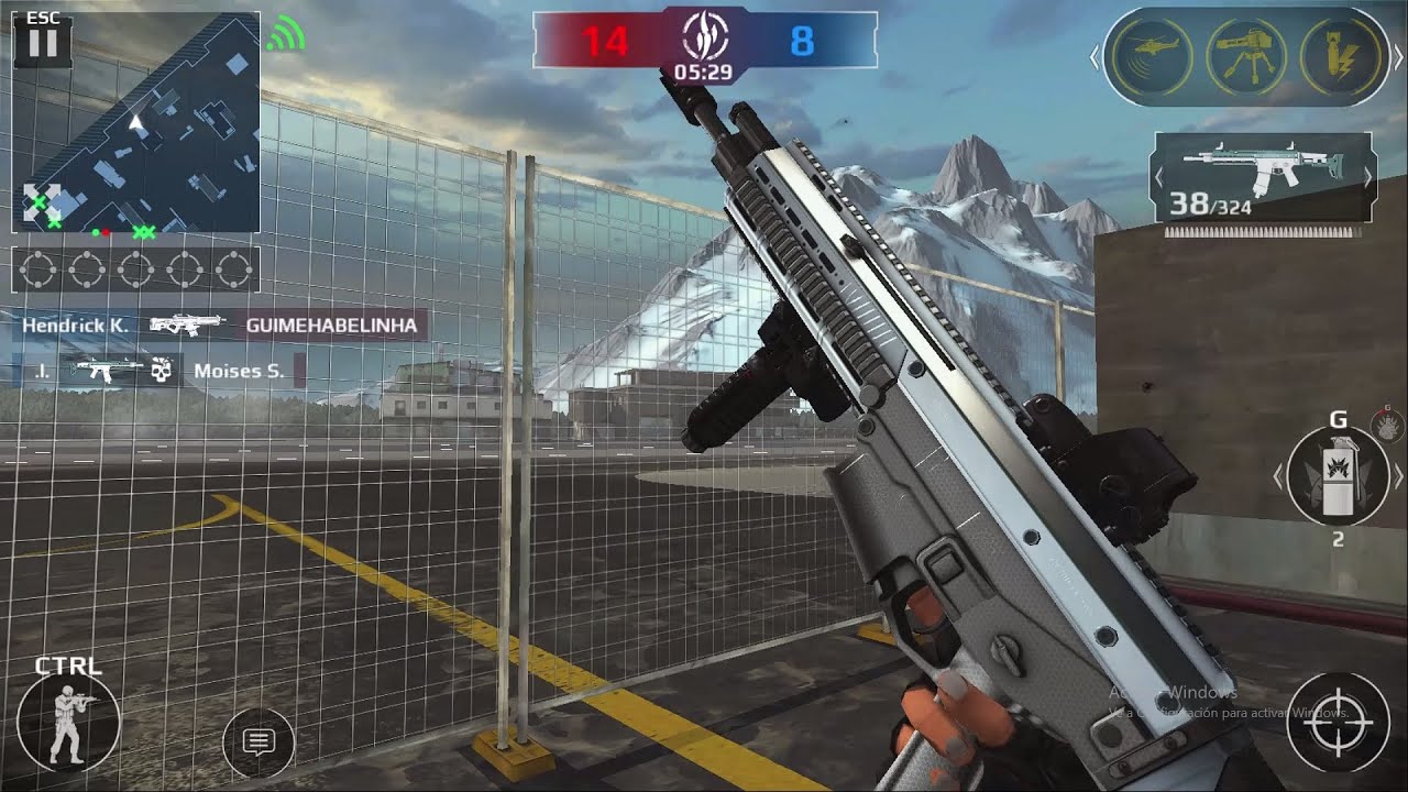 Red 34 De Platino - Modern Combat 5 Gameplay 2022 - YouTube