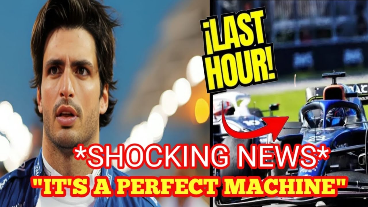 SAINZ STUNS F1 Insane Williams Test Results Leave Albon Speechless ...