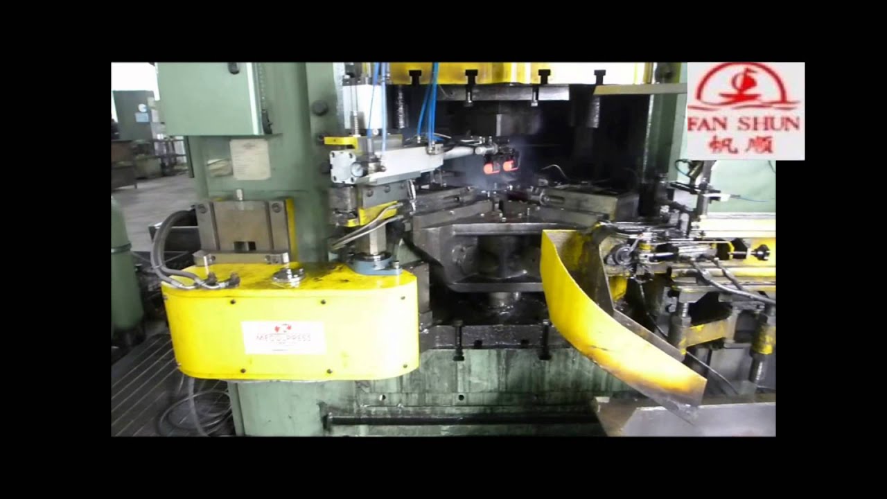 Valve Hot Forging Equipment - YouTube