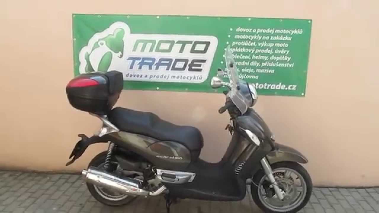 Aprilia Scarabeo 400 - YouTube