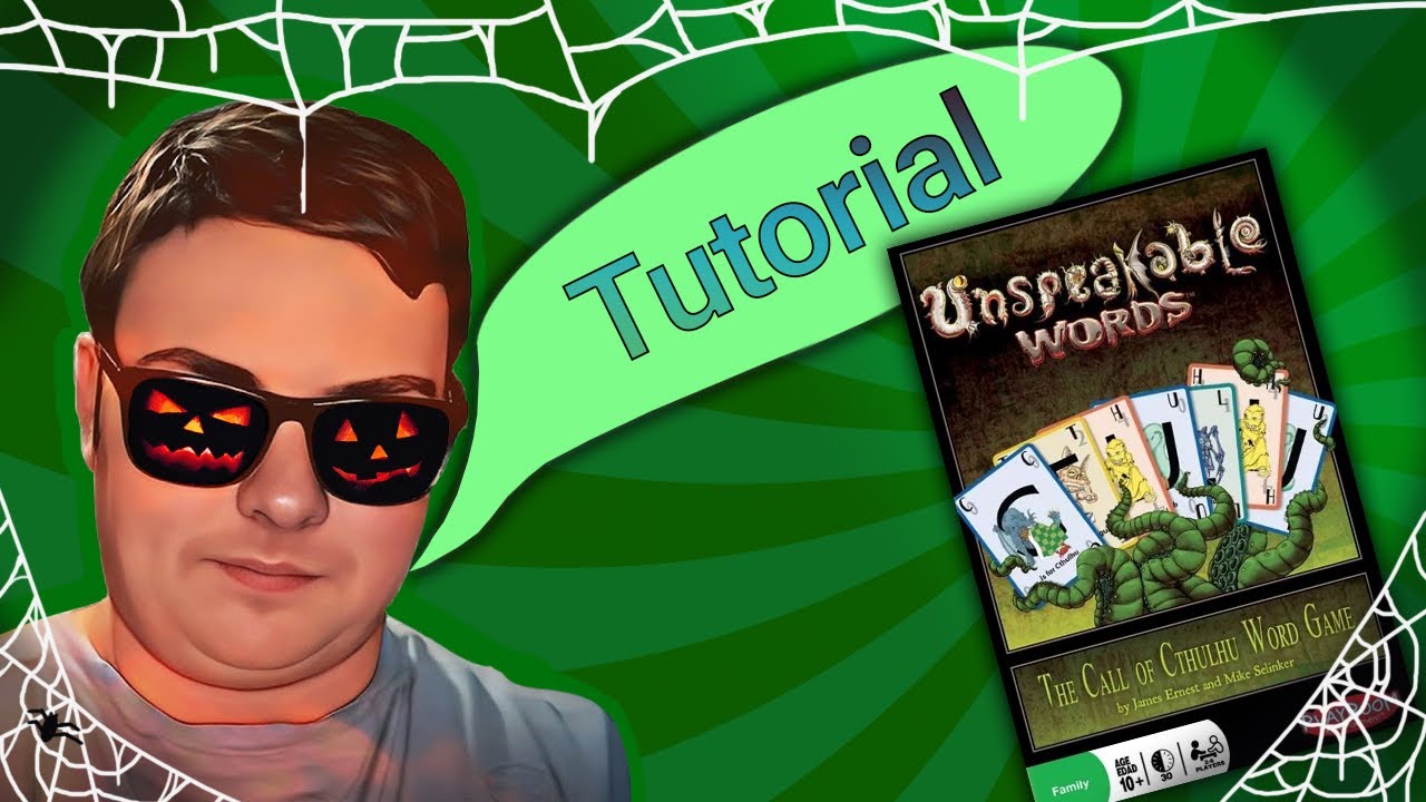 Unspeakable Words: Tutorial - YouTube