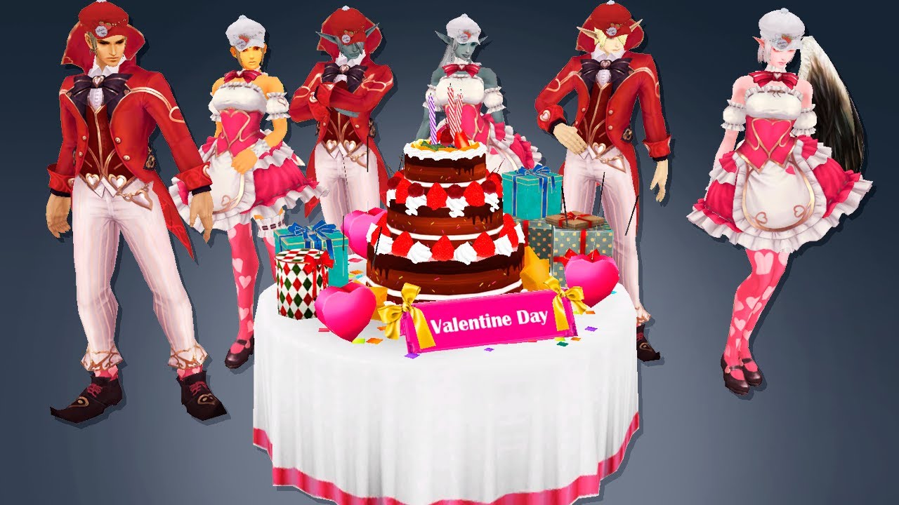 Lineage 2 Valentine's Day: Suits with Hats + unique styled NPC - YouTube