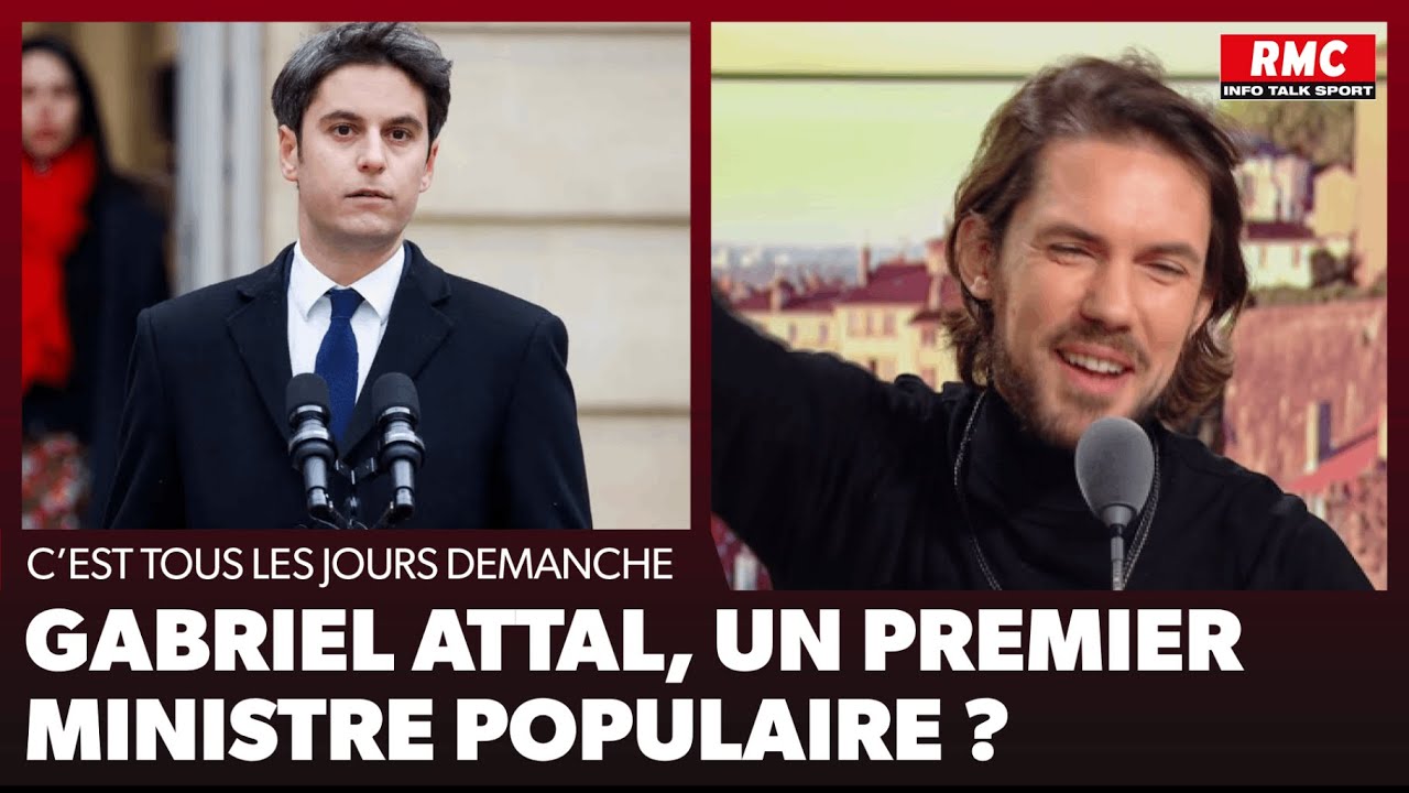 Arnaud Demanche : Gabriel Attal, un premier ministre populaire ? - YouTube