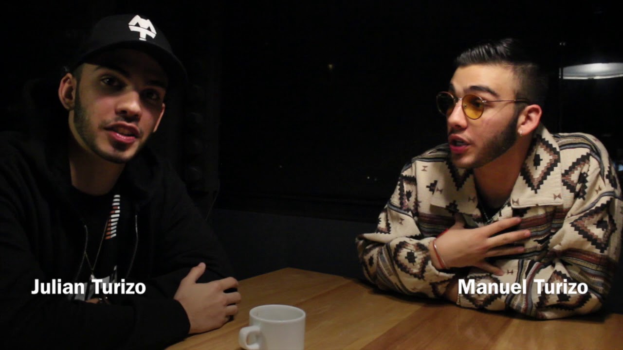Saudação de Manuel Turizo e Julian Turizo para o Brasil - YouTube
