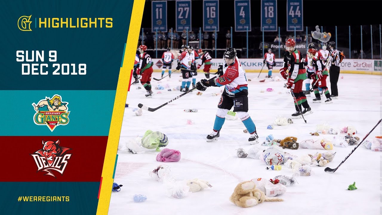 HIGHLIGHTS: Stena Line Belfast Giants vs Cardiff Devils - YouTube