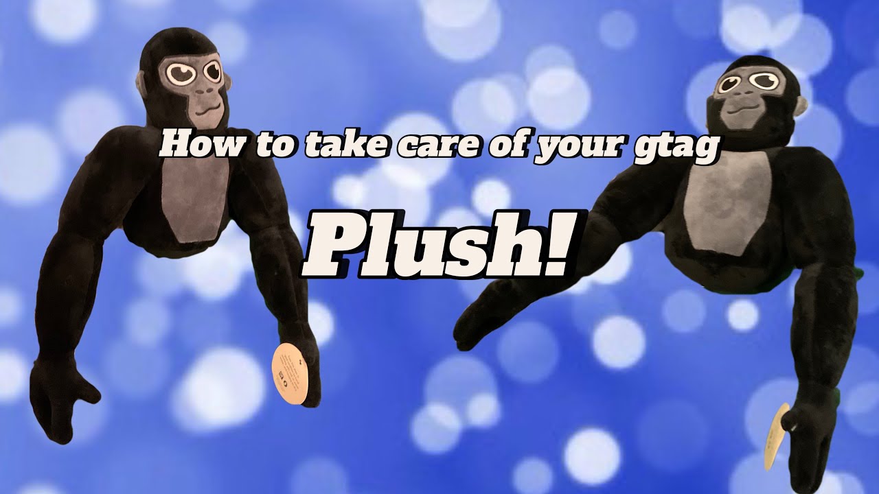 How to take care of your gtag plush! (And fake too) - YouTube