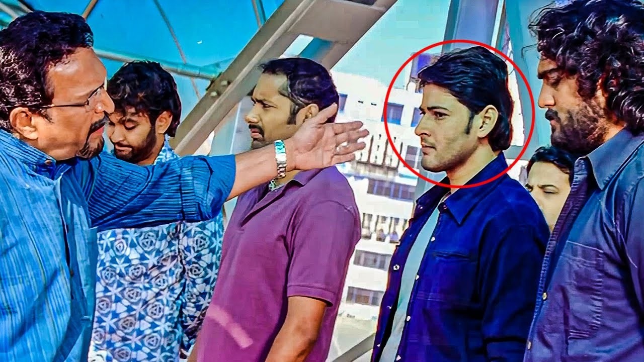 Mahesh Babu Attitude Scene Telugu Movie HD Scene iDream - YouTube