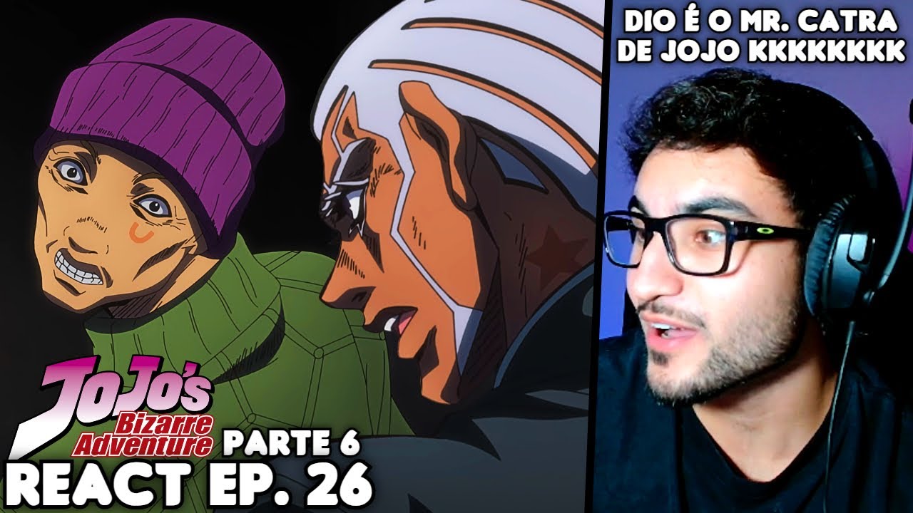 DIO TEVE VÁRIOS FILHOS??? FIQUEI MALUCO! React JoJo's Bizarre Adventure ...