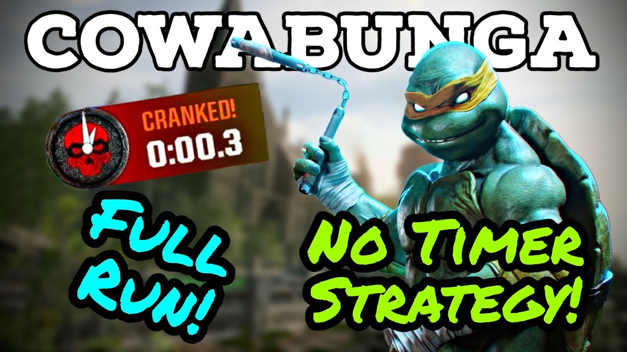 Cowabunga Cranked NO TIMER Full Run - High Round Strategy! BO6 Zombies ...