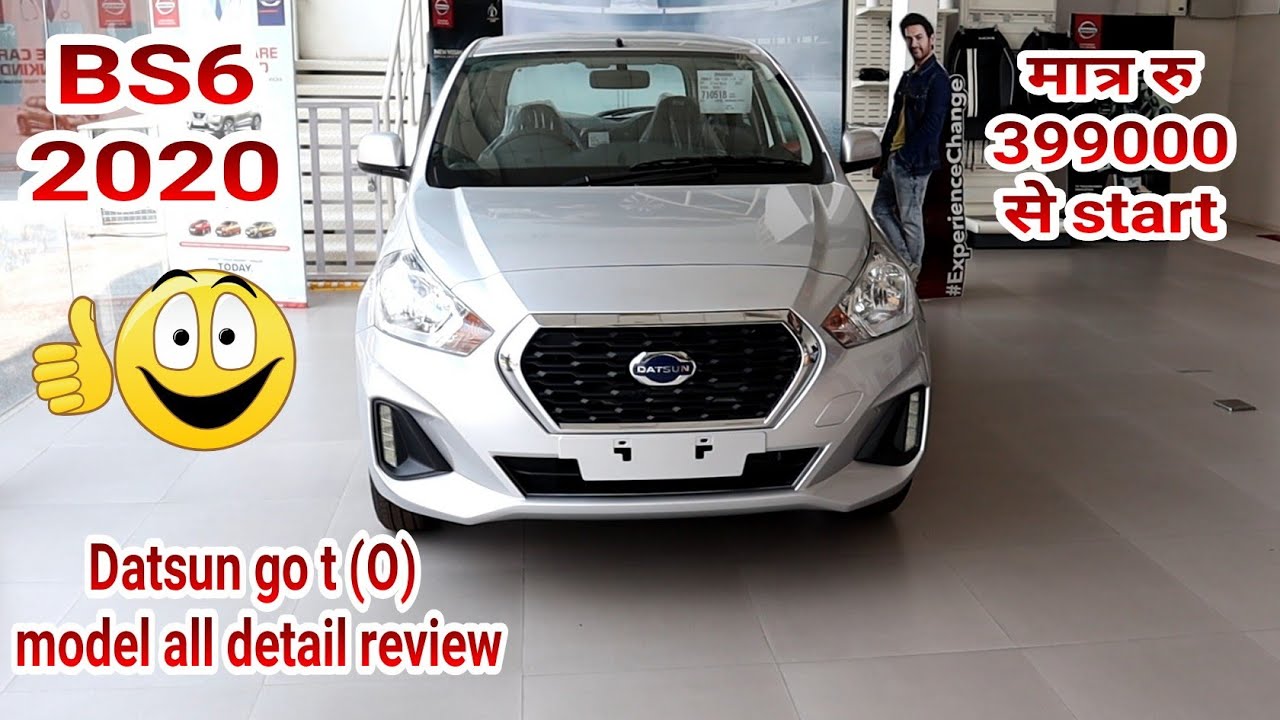 🔥Datsun go 2020 BS6 t (O) model review🔥all details interior and ...