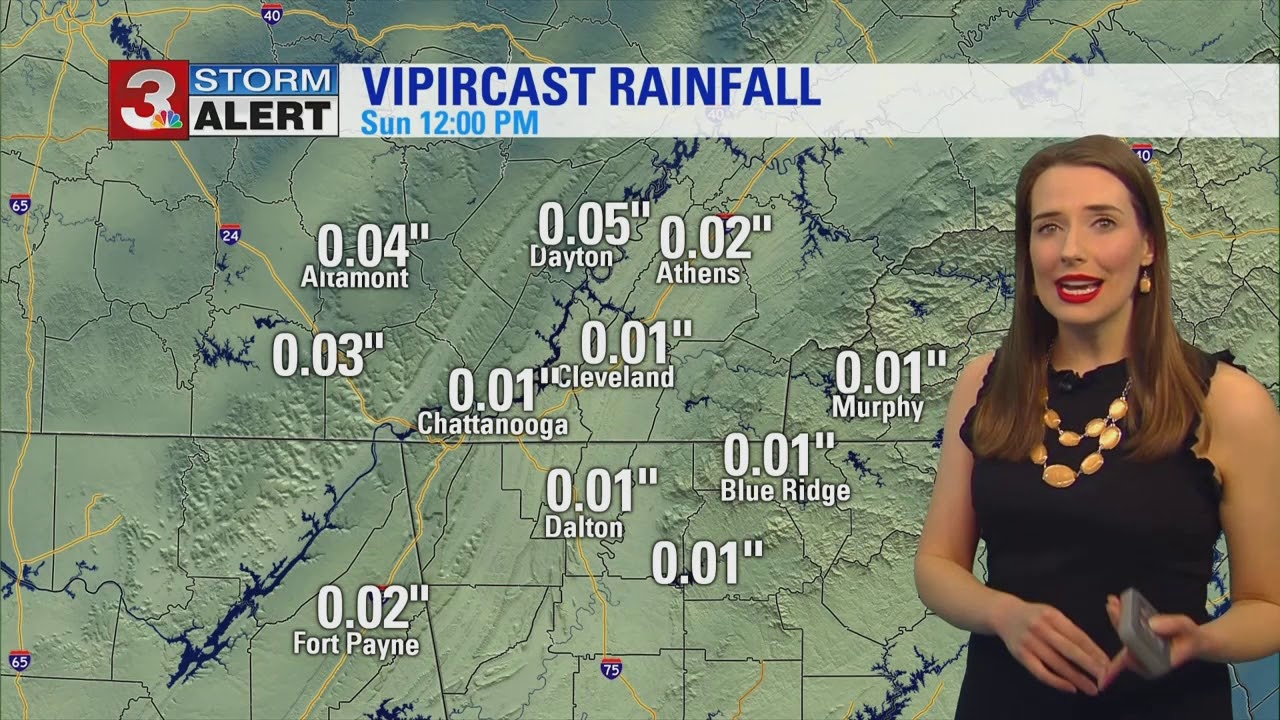 Alison Pryor's Saturday evening forecast - YouTube