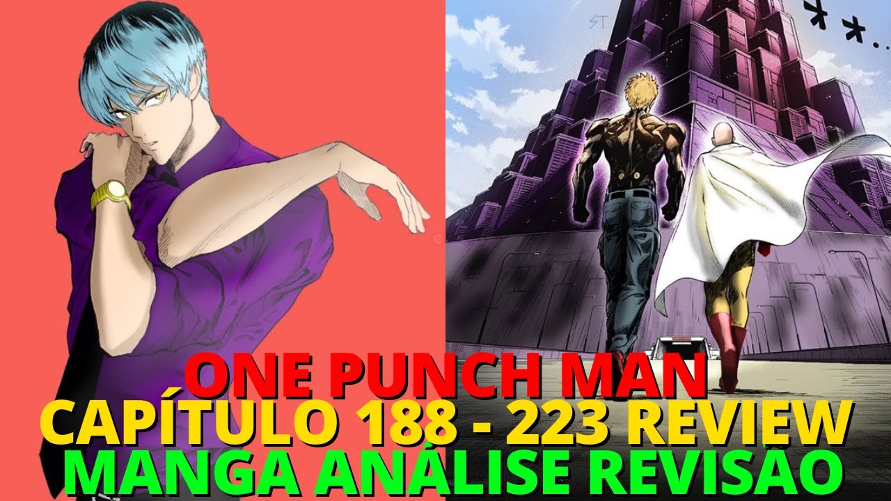 One Punch Man Capítulo 188 - 223 Review Revisão Manga Análise - YouTube