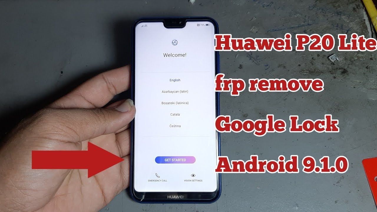 Huawei P20 Lite FRP Bypass Without PC || How To Remove Google Account ...