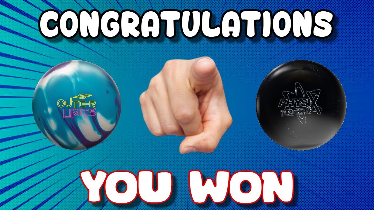 CONGRATULATIONS!!! YOU won a FREE BOWLING BALL!!!! - YouTube