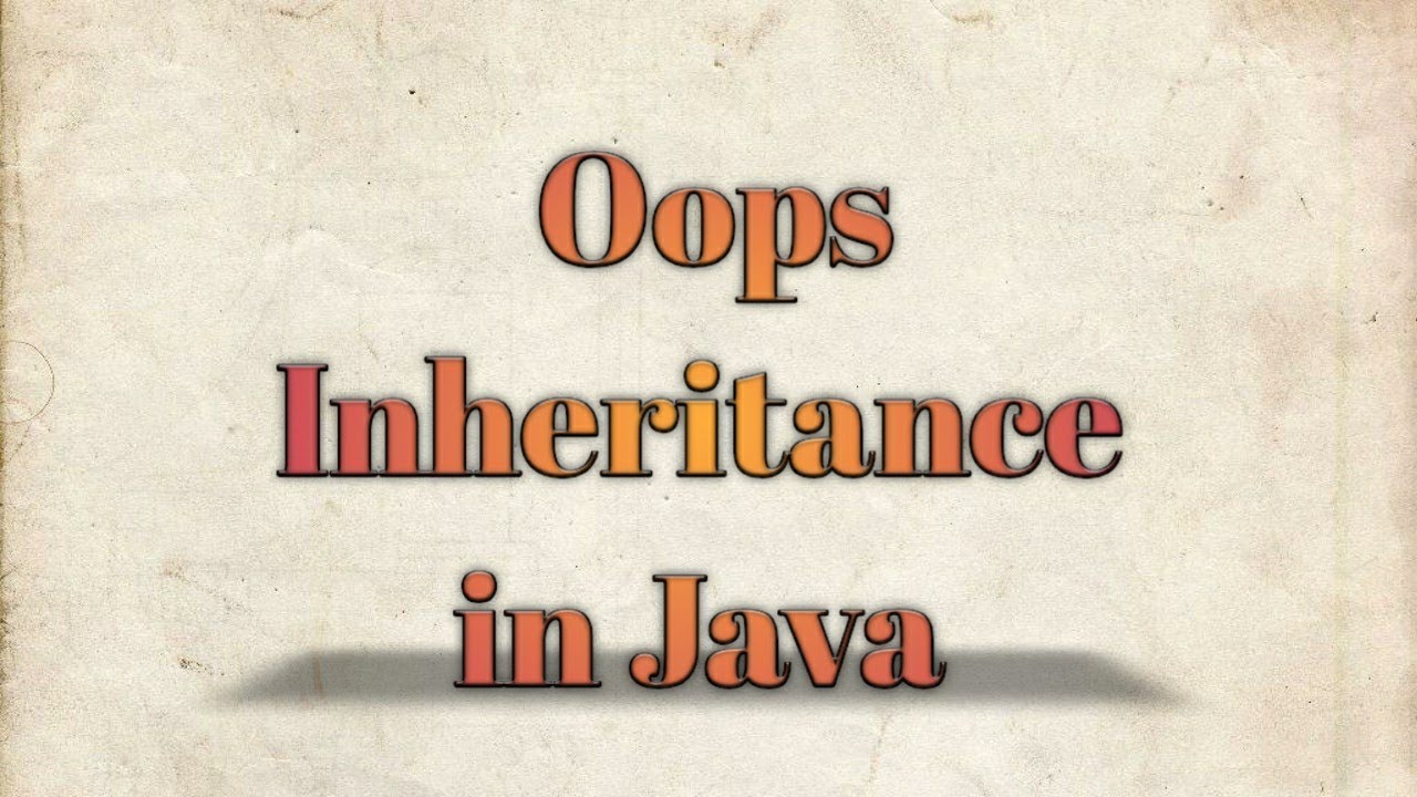 Part -3 Oops in Java || Inheritance || multiple inheritance in Java ...