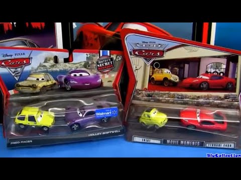 Disney Cars Ferarri F430 & Luigi + Fred Fisbowski & Holley Shiftwell 2 Packs Review