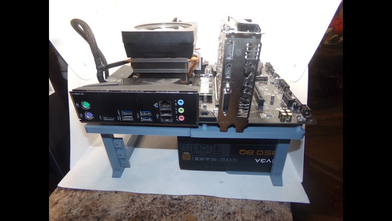 3d Printed PC Test Bench - YouTube