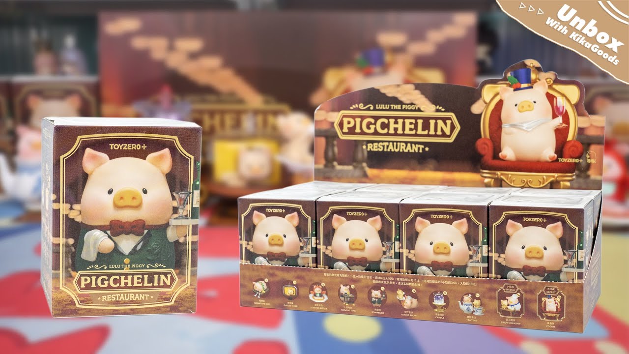 Unbox LuLu The Piggy Pigchelin Restaurant Series Blind Box#unboxing # ...