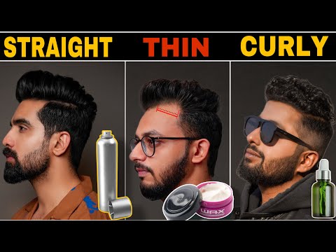 Set Hair: All Hair Types *ZERO DAMAGE*  Hair Tutorial men| Hair volume| Hair wax| Hair loss