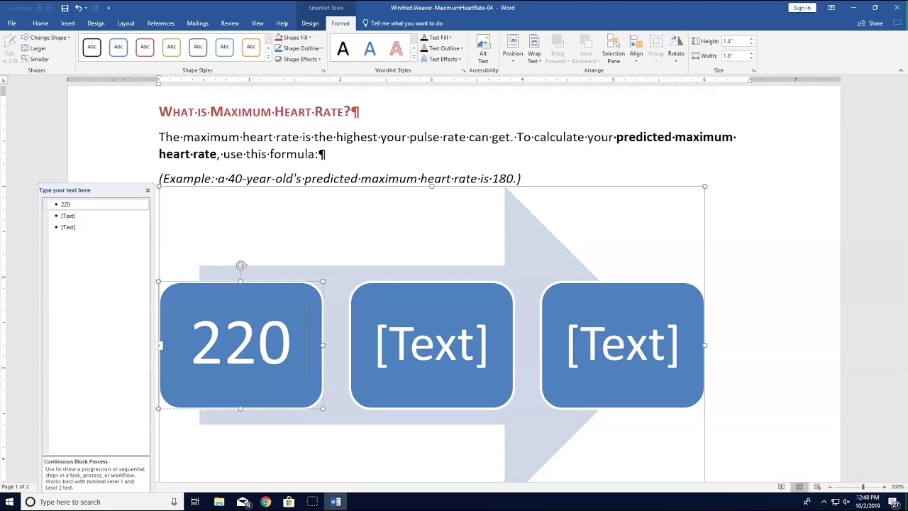 Word 2019 In Practice Ch 4 Guided Project 4 2 Youtube