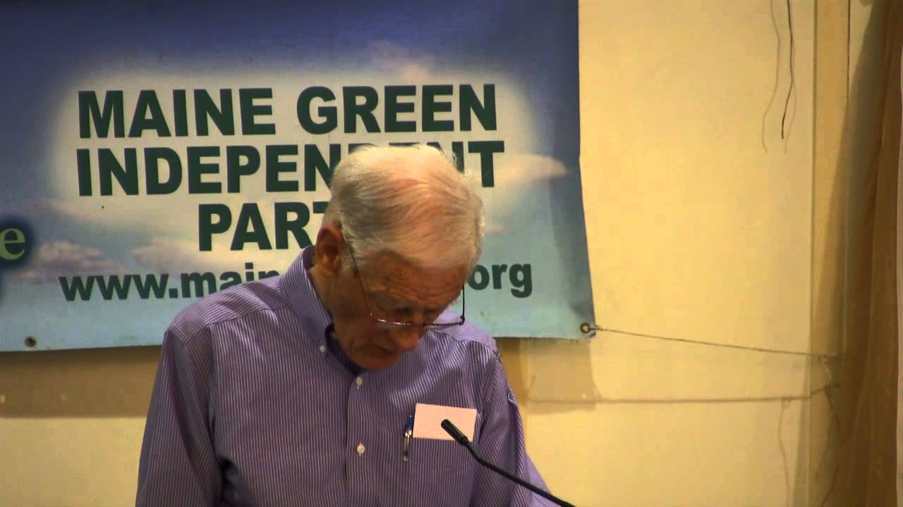 John Rensenbrink at Green Party 30th Anniv. Cam2 - YouTube