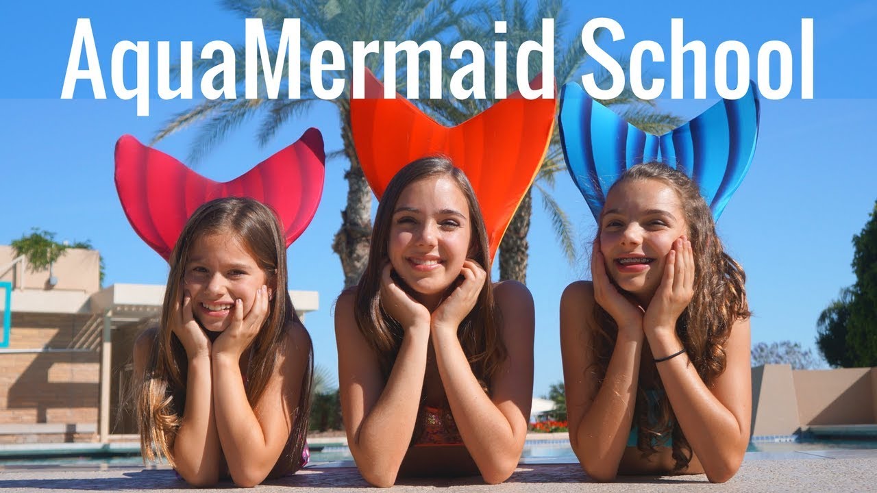 First Mermaid Class at Aquamermaid School ! - YouTube