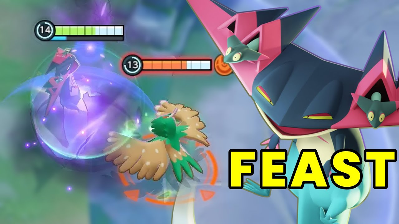 Feast or Famine Dragapult - Pokémon Unite Dragapult Gameplay - YouTube