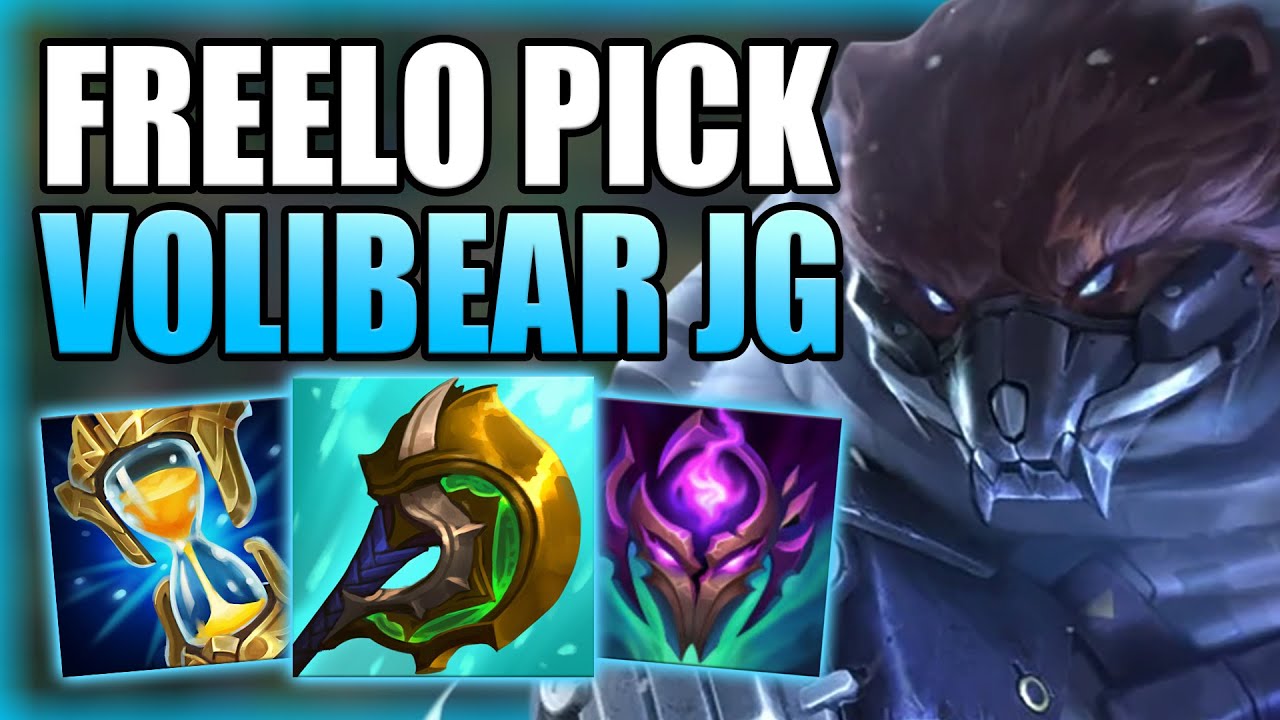 HOW TO PLAY VOLIBEAR JUNGLE & GAIN FREELO S TIER PICK! - Best Build ...