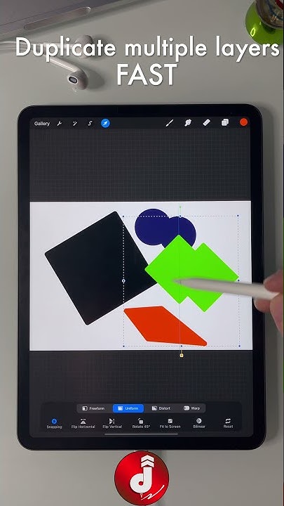 Duplicate Multiple Layers FAST | Procreate Tips - YouTube