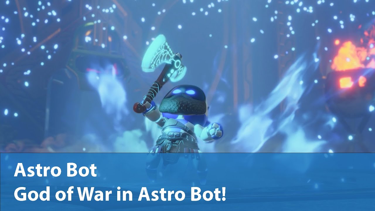 God of War in Astro Bot! | Astro Bot Episode 02| Let's Play on PS5 ...