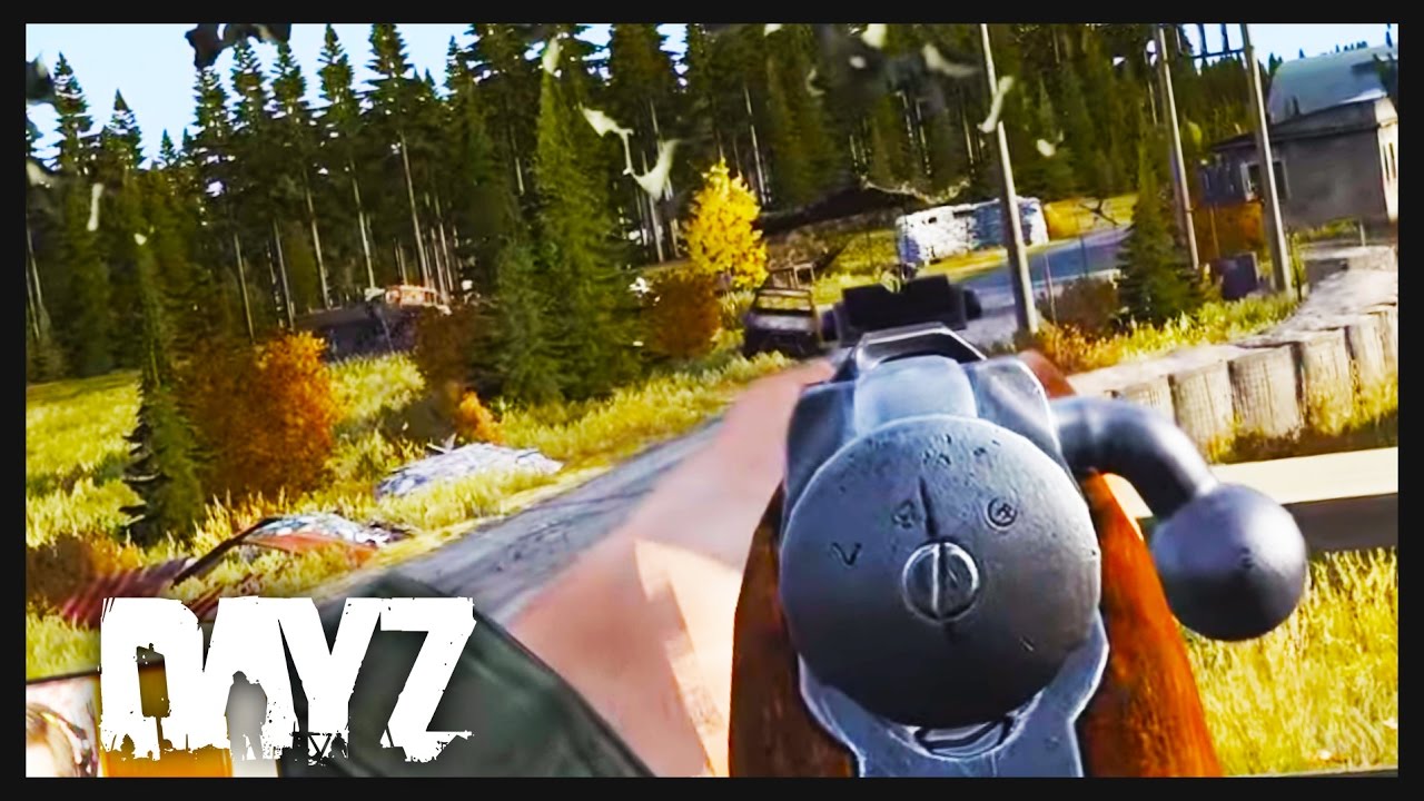 DAYZ .61 GAMEPLAY - MOSIN 9130 from 24! - YouTube