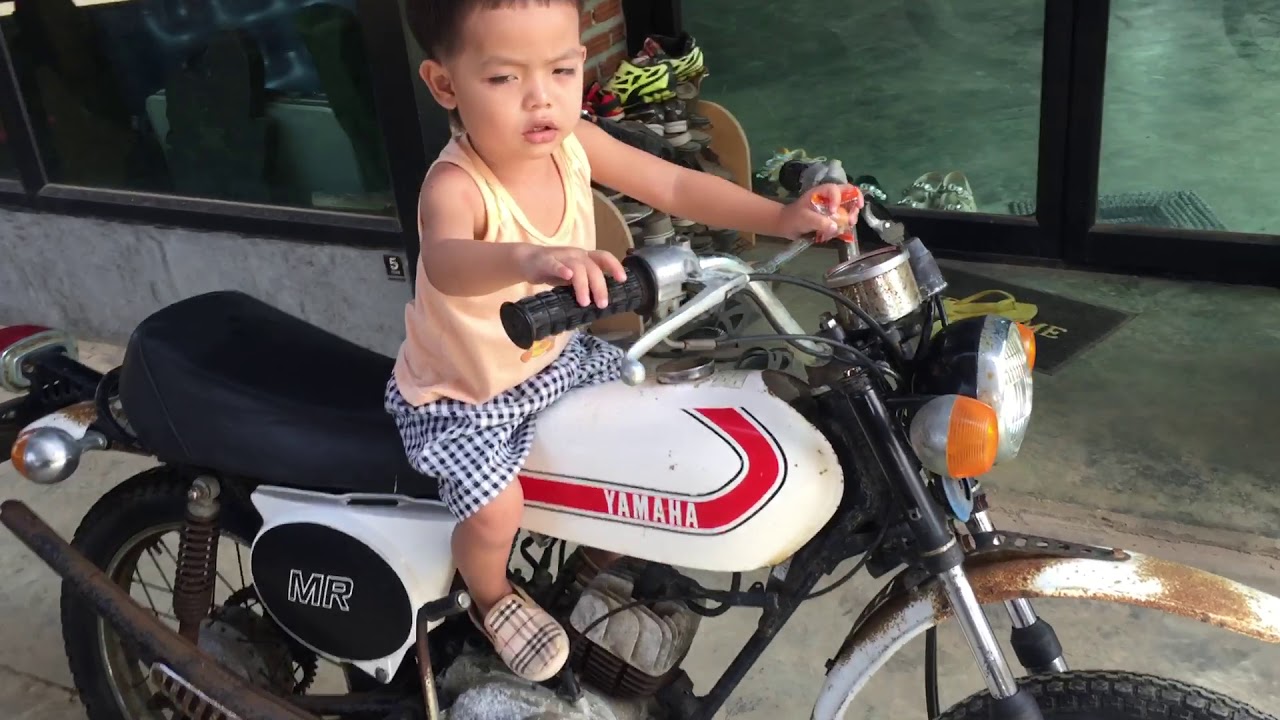 Yamaha mr50 1975 by Shoptum03 - YouTube