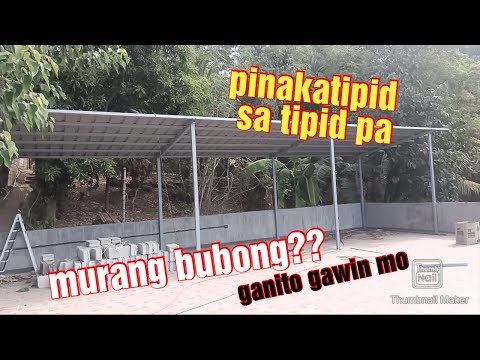 Nagtitipid Kaba sa bubong pero gusto ko Ng matibay at mabilis gawin dapat noon ko pa tinuro to