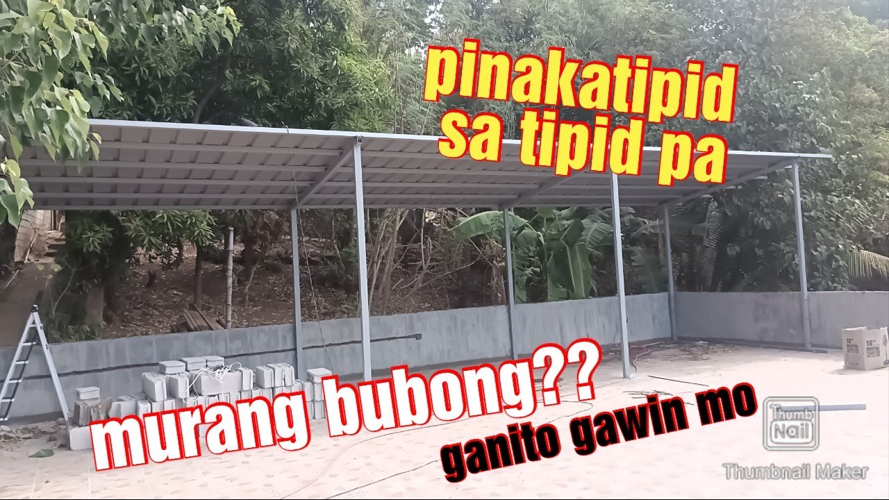 Nagtitipid Kaba sa bubong pero gusto ko Ng matibay at mabilis gawin ...