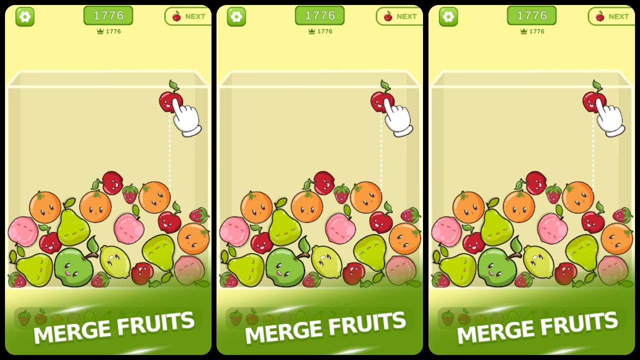 Fruit Merge Juicy Melon Game Gameplay Video for Android Mobile - YouTube