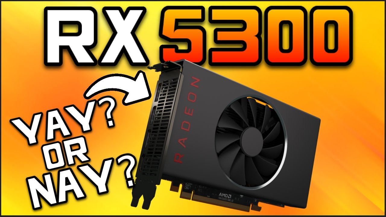 RX 5300 Specs & Price! Almost 5TF Performance For $130? - YouTube
