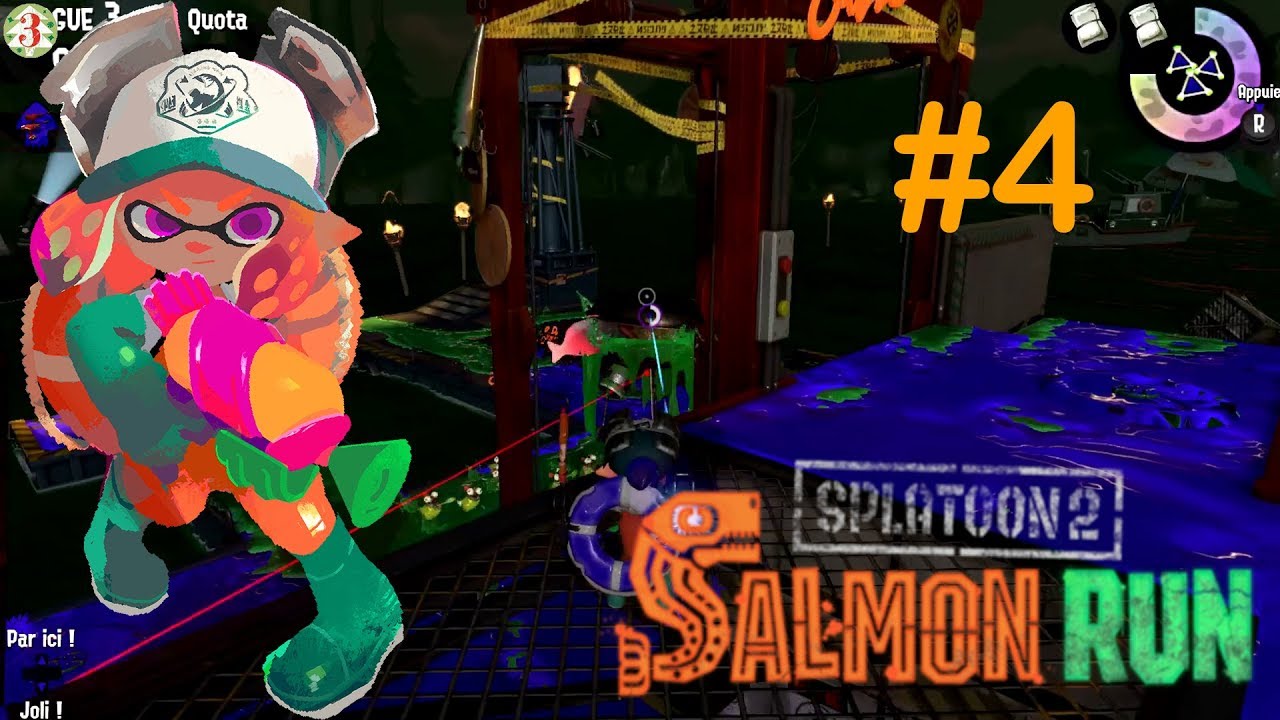 Splatoon 2 - Salmon Run: Episode 4 !! - YouTube