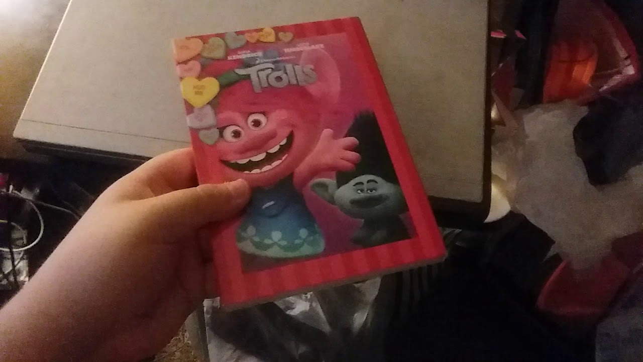 Trolls DVD Unboxing - YouTube