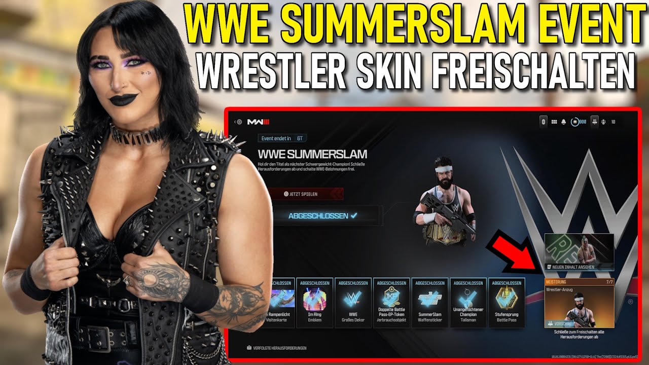 SO BEKOMMT IHR DEN WRESTLER SKIN AUS DEM WWE SUMMERSLAM EVENT in MODERN ...