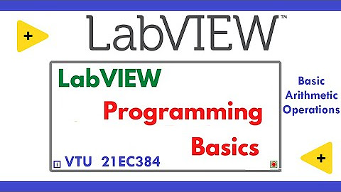 #LabViEW Programming Basics BEC358A / #BEAL456C ECE/Automation and Robotics - YouTube