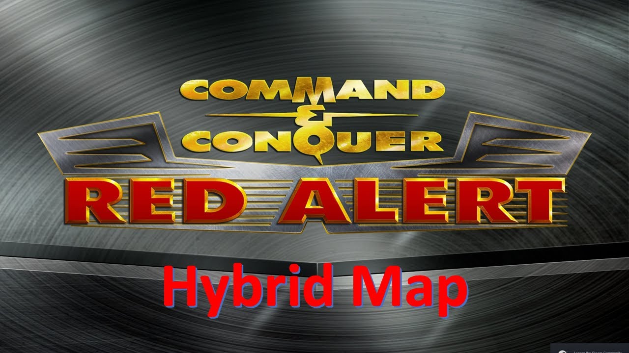 Command and Conquer Red Alert Remastered 4v4 (Hybrid Land / Water Map ...