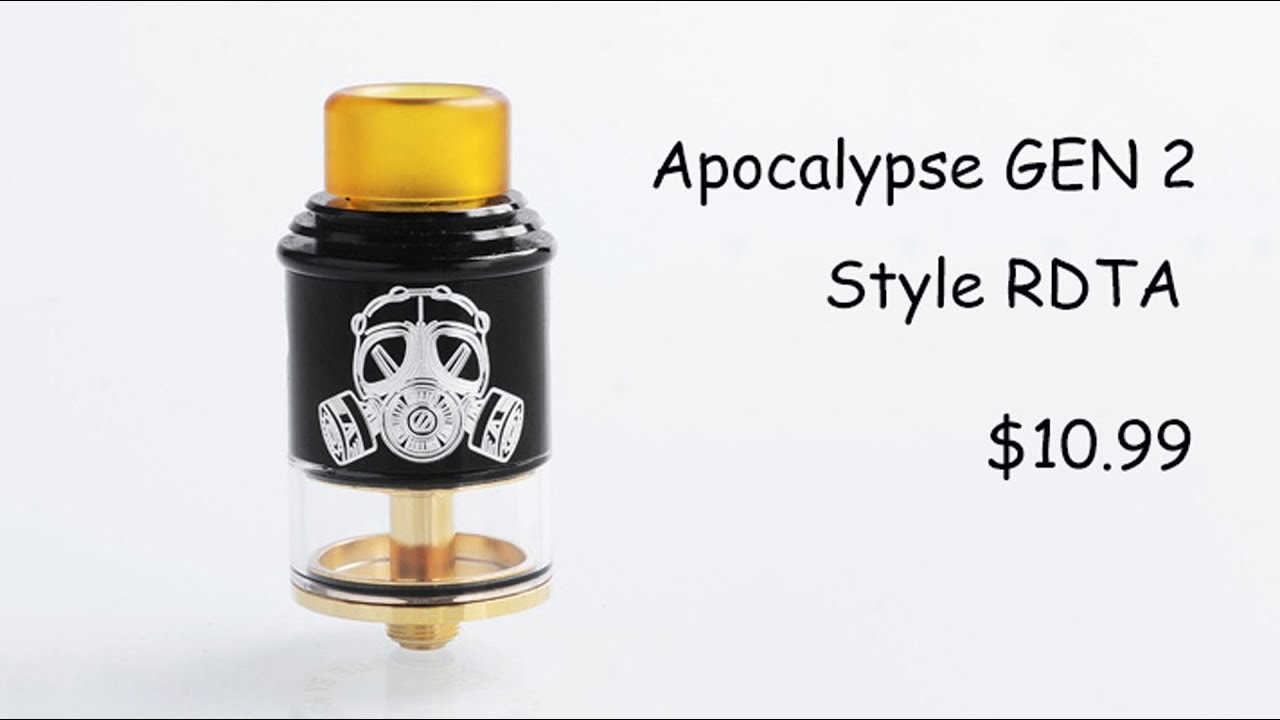Apocalypse GEN 2 Style RDTA - A builder's dream - YouTube
