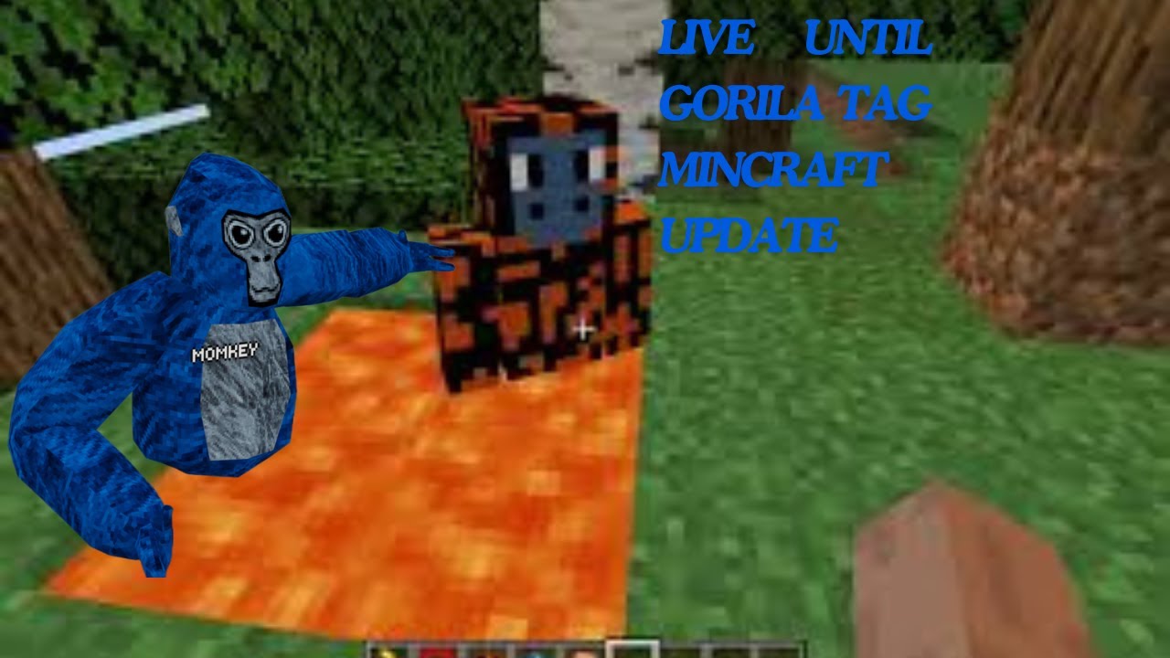 NEW MINCRAFT GORILLA TAG UPDATE (LIVE) #GORILLATAG - YouTube