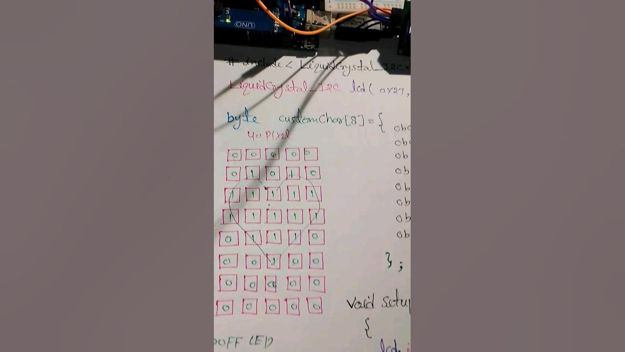 Lcd Display Moving Animation Shortsyoutubeshortsarduinoarduinoproject Youtube
