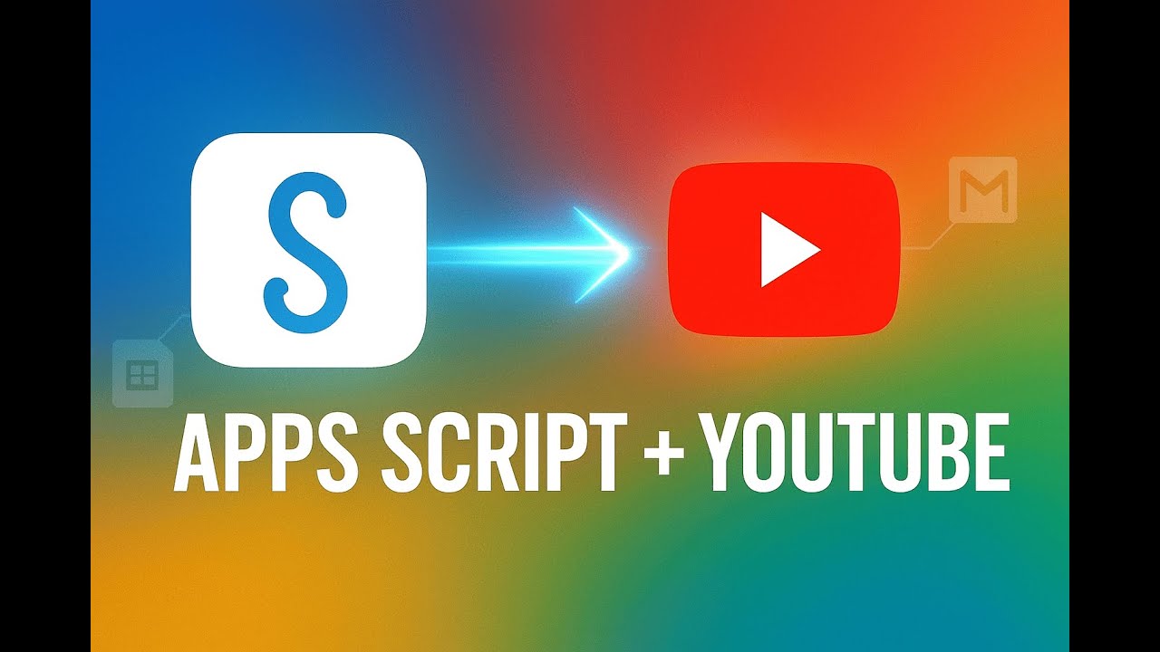EL SECRETO para Automatizar YouTube con Google Apps Script - YouTube