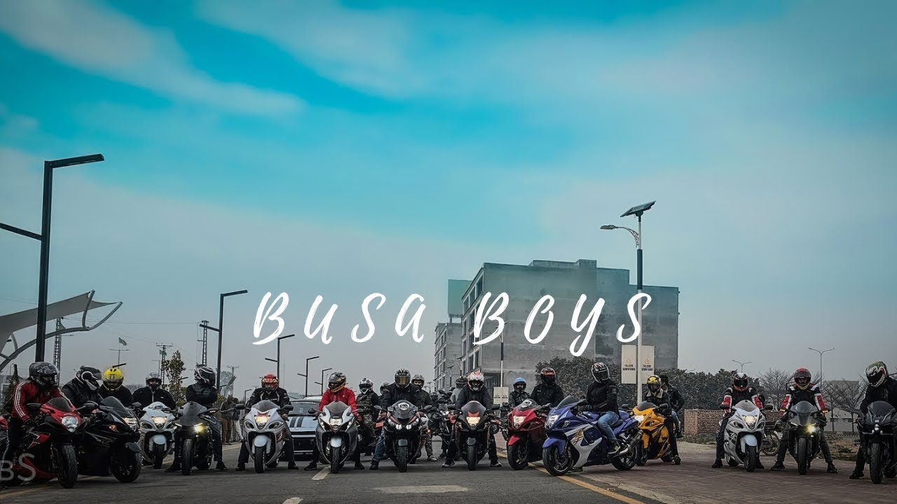 Group Ride With Busa Boys Squad 🥰🥰 - YouTube