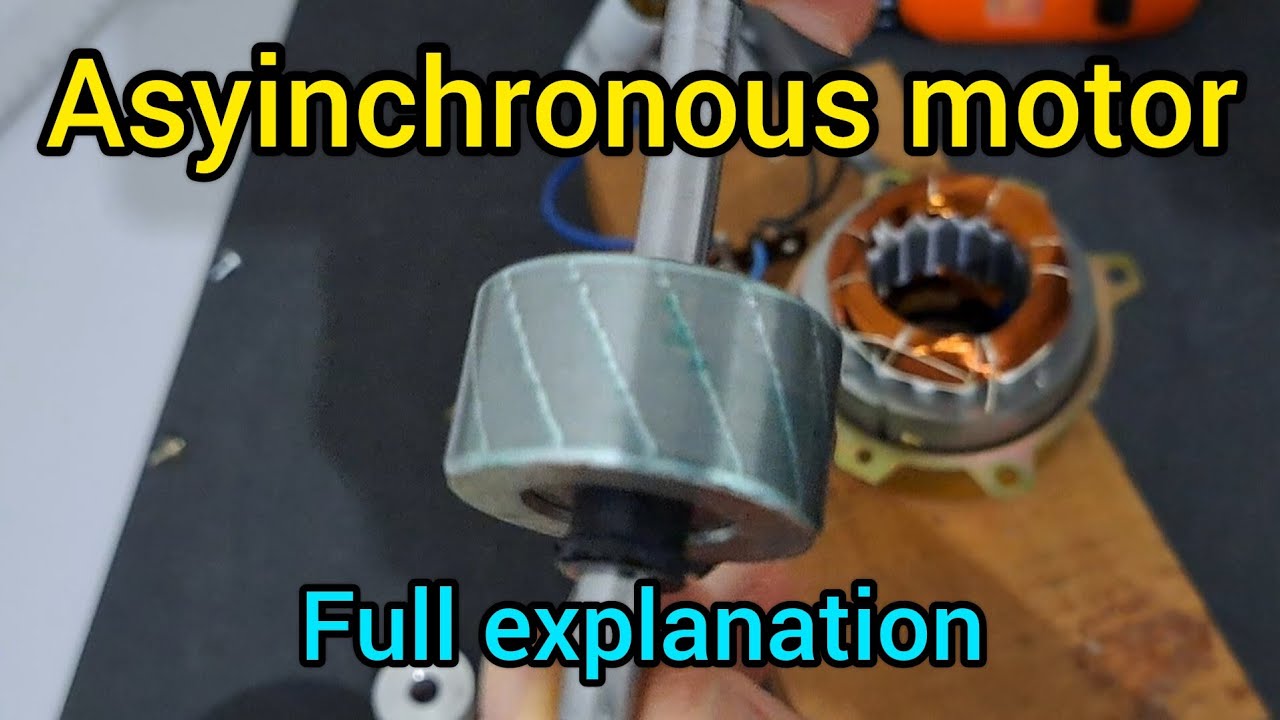 Single Fase Asynchronous Motor - How it Works. - YouTube