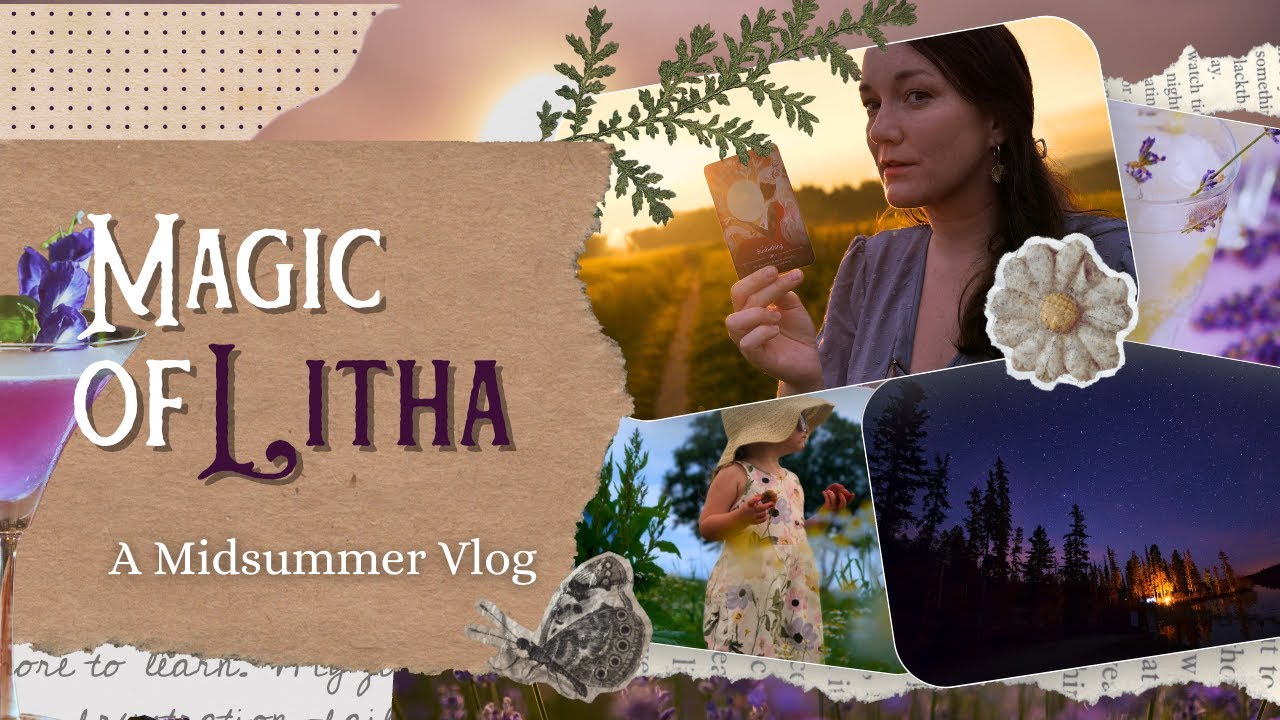 Summer Solstice Vlog | Celebrating Litha as a modern witch - YouTube
