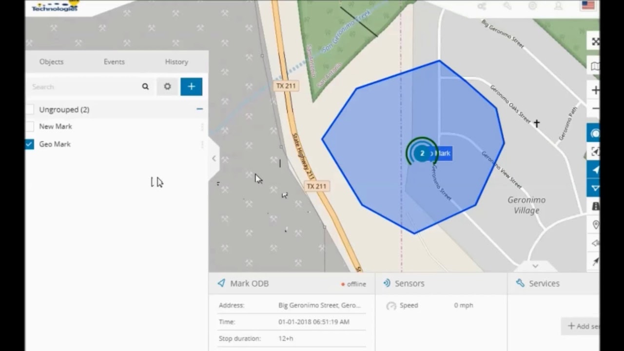 Satx Technologies Gps Tracker Geofencing Youtube