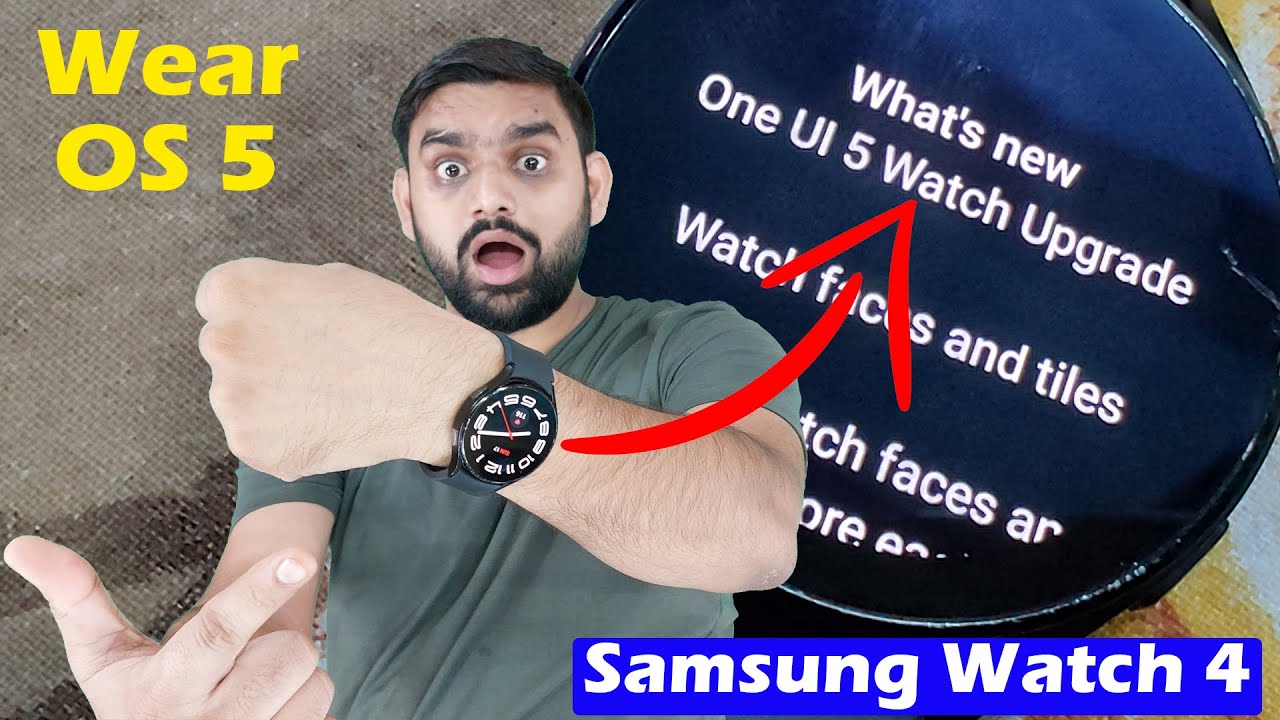Samsung Galaxy Watch 4 New Update OneUI 5 Watch Update | Samsung new ...